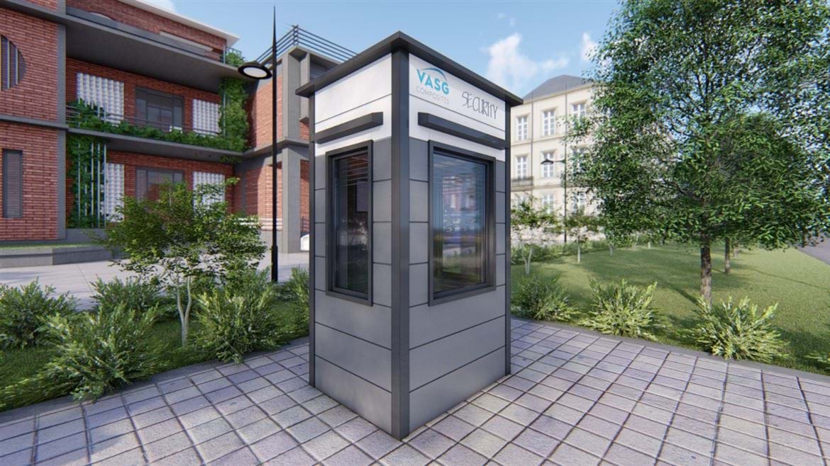 Modular Light Steel Kiosks & Sanitary & Shower Units